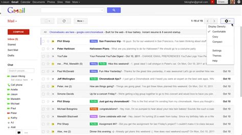 New Gmail Is Officially Here Brings HD Themes Better Density Search And Navigation