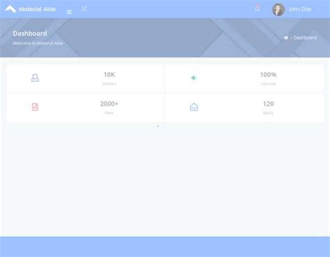 通用型html后台管理系统模板 17素材网