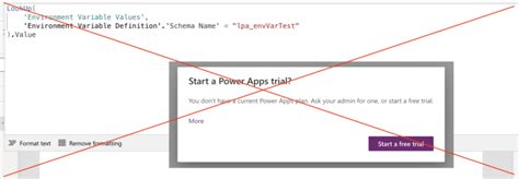 Use Environment Variable In Powerapps Without Premium License