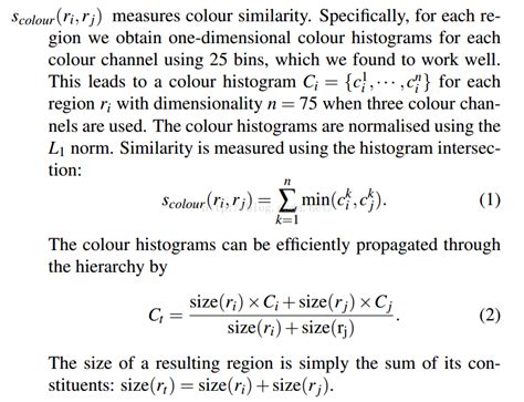 Selective Search For Object Recognition阅读 Csdn博客