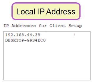 Find Your DairyComp IP Address