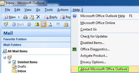 How To Determine Your Outlook Version