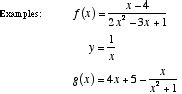 Mathwords Rational Function