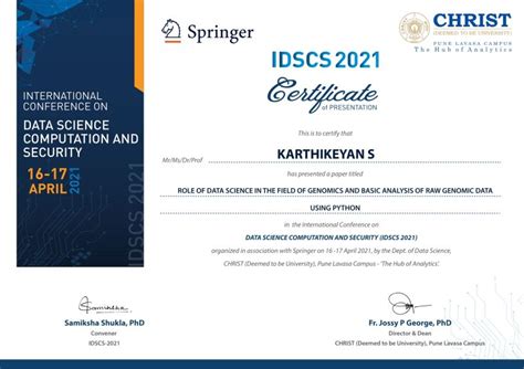 Karthikeyan S On Linkedin Research Datascience