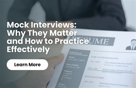 Mock Interviews Why They Matter And How To Practice Effectively
