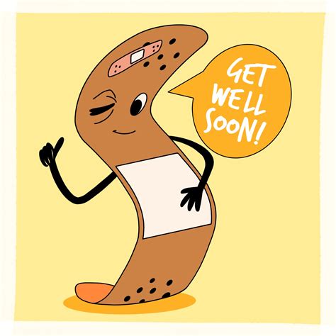Funny Get Well Cards With Envelope On Boomf