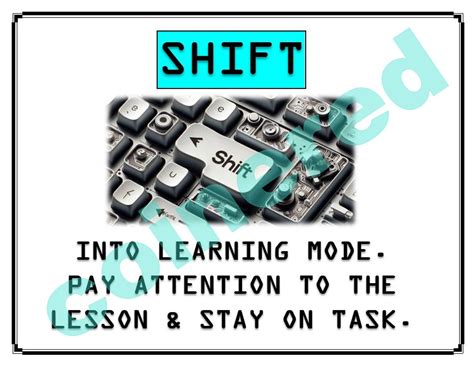 Computer Lab Poster Set Classroom Decor Set Of Computers Class Teacher LANDSCAPE Printables