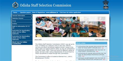 OSSC Recruitment Out For Staff Nurse Pharmacists Etc