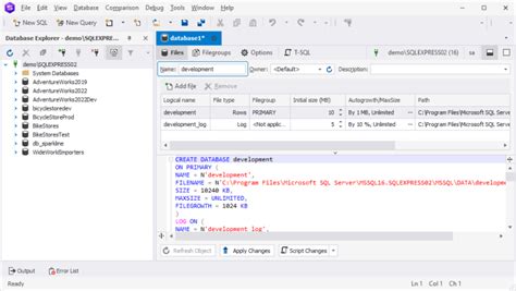 Create A Database In SQL Server Best Methods