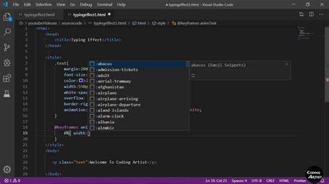 Creating A Smooth Typing Effect With Css YouTube