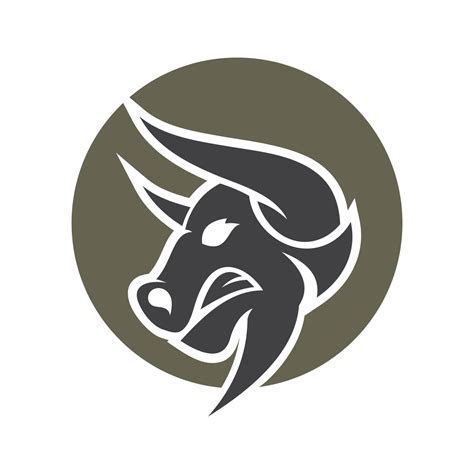 Abstract Bull Logo Vector Illustrations Design Icon Logo Vector Art At Vecteezy