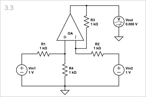 Operational Amplifier Summing Op Amps Vs Difference Op Amps Electrical Engineering Stack
