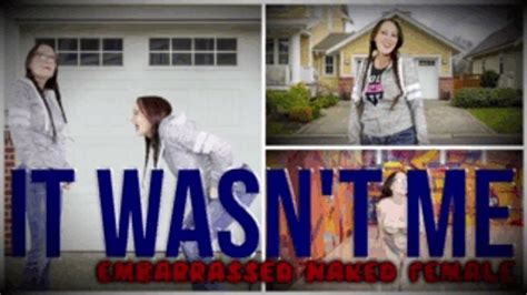 It Wasn T Me A Quick Quirky Embarrassed Naked Female Clip Naked In Public Humor Buddahs
