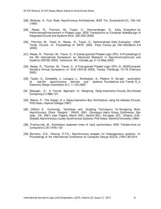 FIFO Based Routing Scheme For Clock Less System PDF