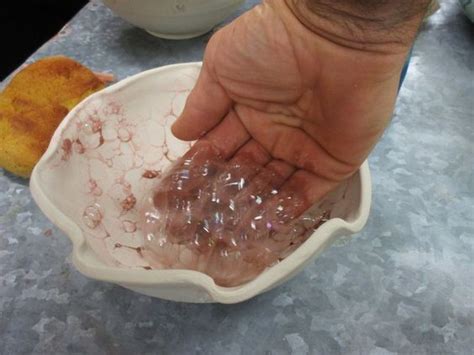 Bubble Glaze Demo 10 Glazes For Pottery Pottery Techniques Ceramic