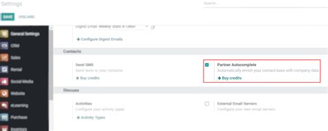 Enrich Your Contacts Base With Partner Autocomplete — Odoo 140