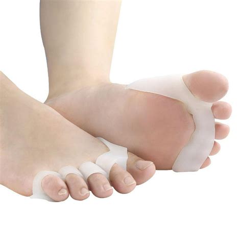 2 Uds Hallux Valgus Corrector Separadores De Dedos Del Pie Separador De