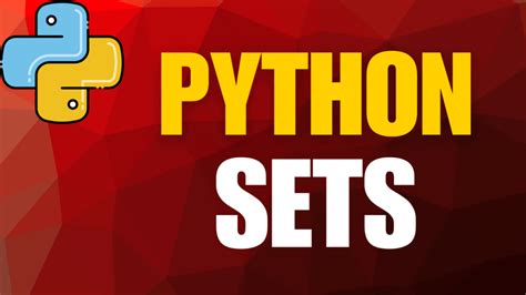 Python Sets Python Guides