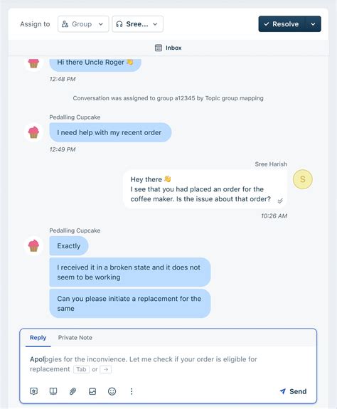 get auto complete suggestions on freshchat with smart reply freshsales