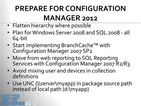 Ppt System Center 2012 Configuration Manager Powerpoint Presentation