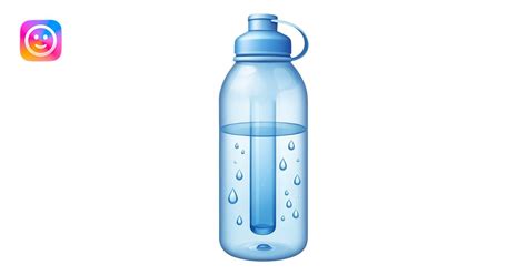 Water Bottle Emoji Ai Emoji Generator