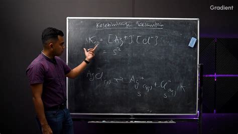 Materi Kimia Dasar 2 Kesetimbangan Kelarutan Dari Garam Netral Ksp Hasil Kali Kelarutan Ion