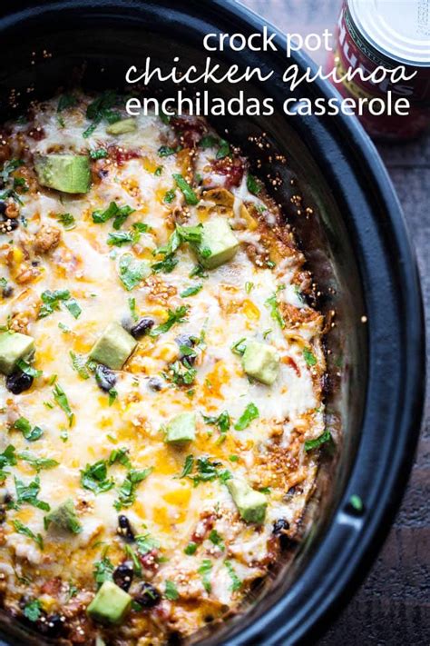 Chicken Enchilada Casserole Crock Pot