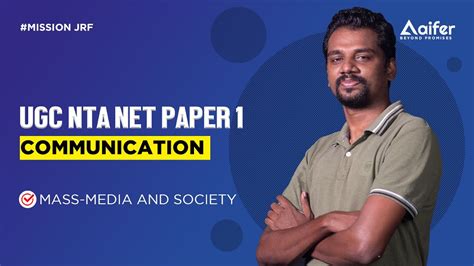 UGC NET Paper 1 Communication Mass Media And Society Day 4 YouTube