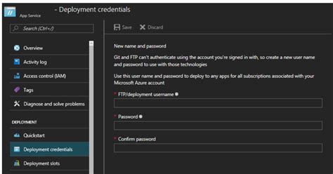 How To Delete Your Azure App Service Deployment Credential The Best C Programmer In The World