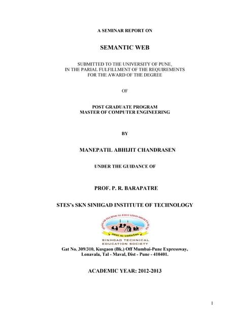 Semantic Web Document Docx