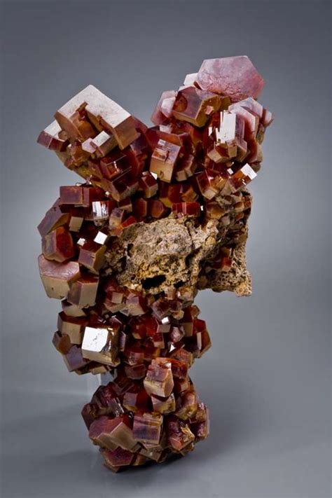 Large Crystal Hoppered Vanadinite Irocks Fine Minerals