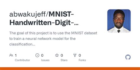 Github Abwakujeff Mnist Handwritten Digit Recognition The Goal Of
