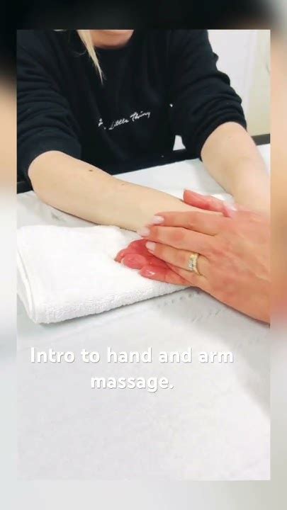 Hand And Arm Massage Introduction Relaxing Massage Youtube