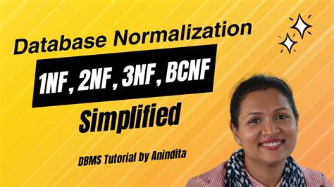 Database Normalization Explained 1nf 2nf 3nf Bcnf Simplified Dbms