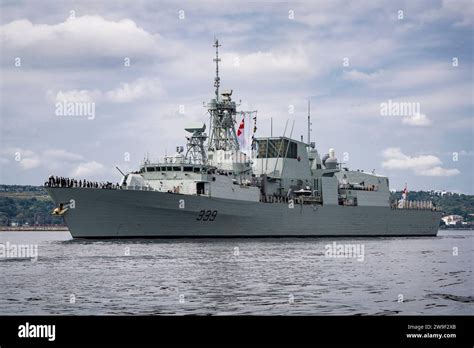 Hmcs Charlottetown Participating In The Sailpast Of The Halifax