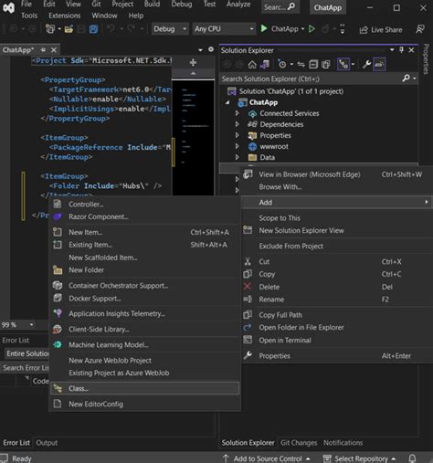 SignalR In Blazor Zonixsoft