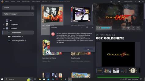 System Can Not Find Specified File Rlaunchbox