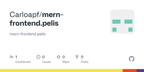 Github Carloapfmern Frontendpelis Mern Frontendpelis