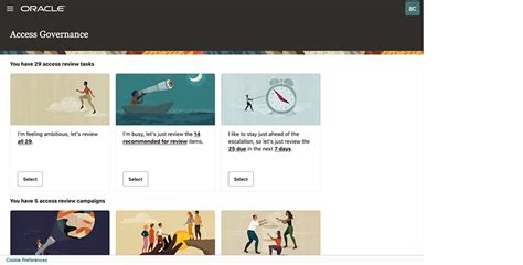 Access Governance Features Oracle
