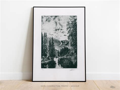 Etching Intaglio Wall Art Original Print Limited Edition Etsy