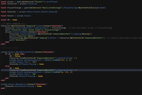 Jumping Is Not A Valid Member Of Humanoidrootpart Scripting Support