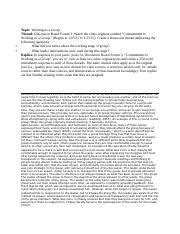 Edco Db Docx Topic Working As A Group Thread Discussion Board Forum Watch The Video