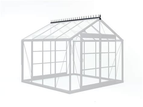 Acd Pro Decoración De Cumbrera Lacada En Negro Para Orangerie Hélène Jardiland