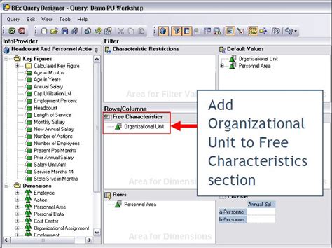 bex query fundamentals and its working in dashboar sap community