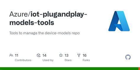 github azure iot plugandplay models tools tools to manage the device