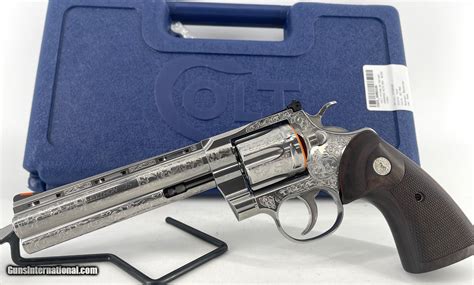 Colt Python Engraved 357 6 2021 357 Mag