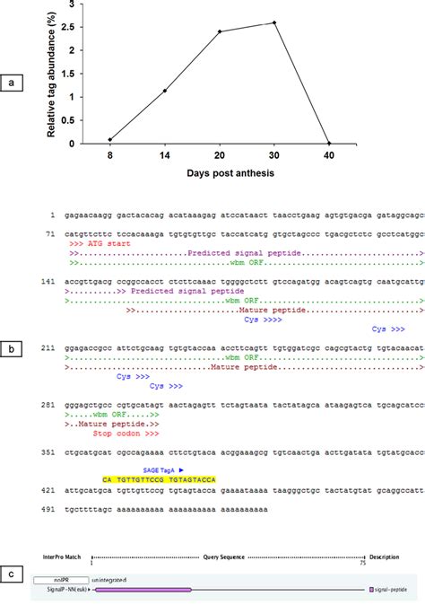 Relative Abundance Of Transcripts And Predicted Sequence Of A Novel Download Scientific Diagram