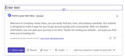 build websites quickly with power pages copilot power community