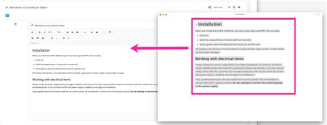 Copy Markdown Into Contributor