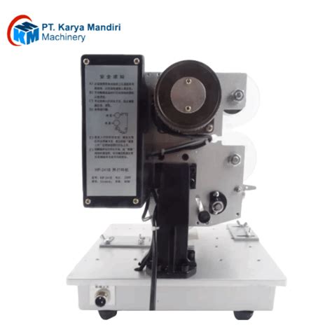 Hp 241b Coding Machine Prints Expired Date Semi Automatic Karya Mandiri Machinery